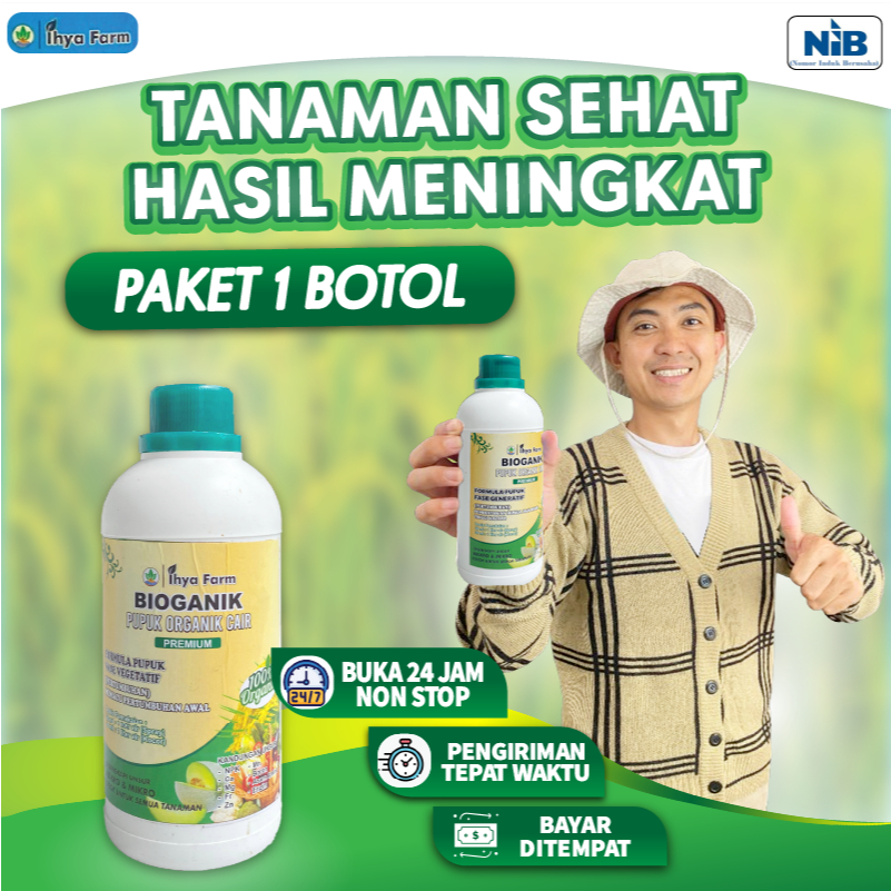 Jual POC Pupuk Organik Cair Premium Vegetatif Untuk Mempercepat ...