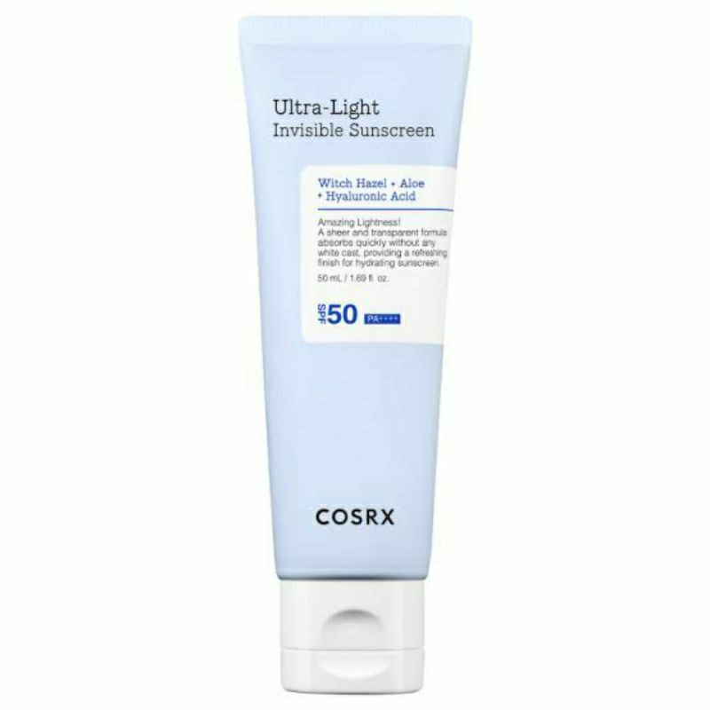 Jual Cosrx Ultra-Light Invisible Sunscreen SPF50 PA+++ 50ml | Shopee Indonesia