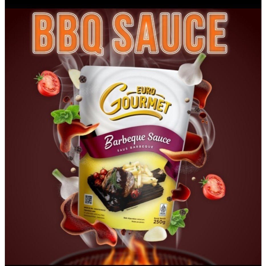 Jual Euro Gourmet SAUCE Rasa Barbeque/Keju Saus Siram BBQ Keju Saos ...
