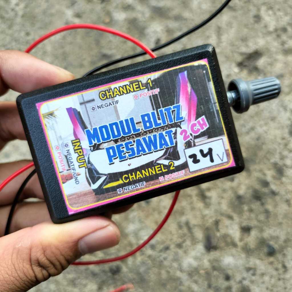 Jual Modul Lampu Blitz Pesawat 2 Channel 12/24Volt | Shopee Indonesia