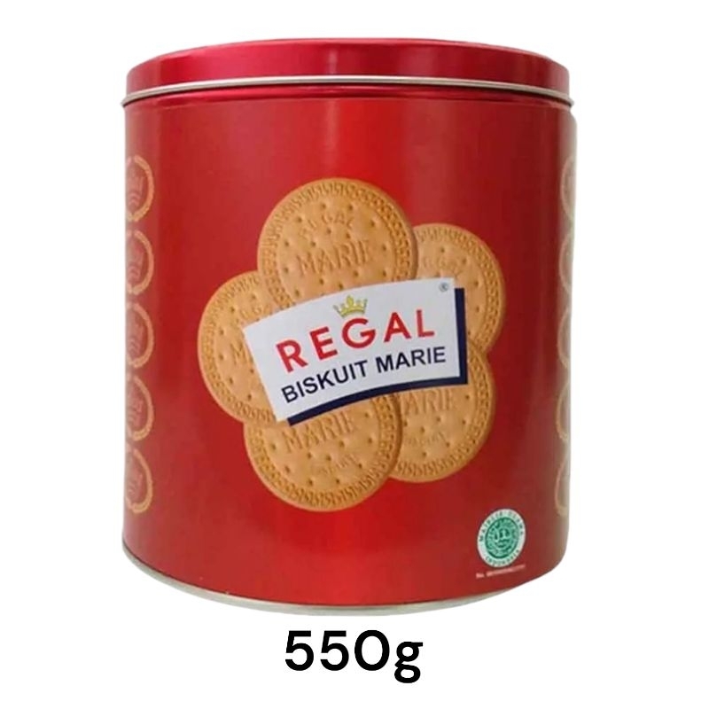 Jual regal biskuit marie kaleng 550g | Shopee Indonesia