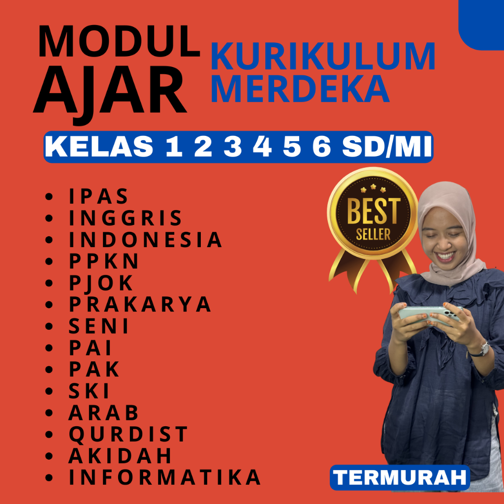 Jual Perangkat pembelajaran kurikulum merdeka Modul ajar SD/MI SEMUA MAPEL | Shopee Indonesia