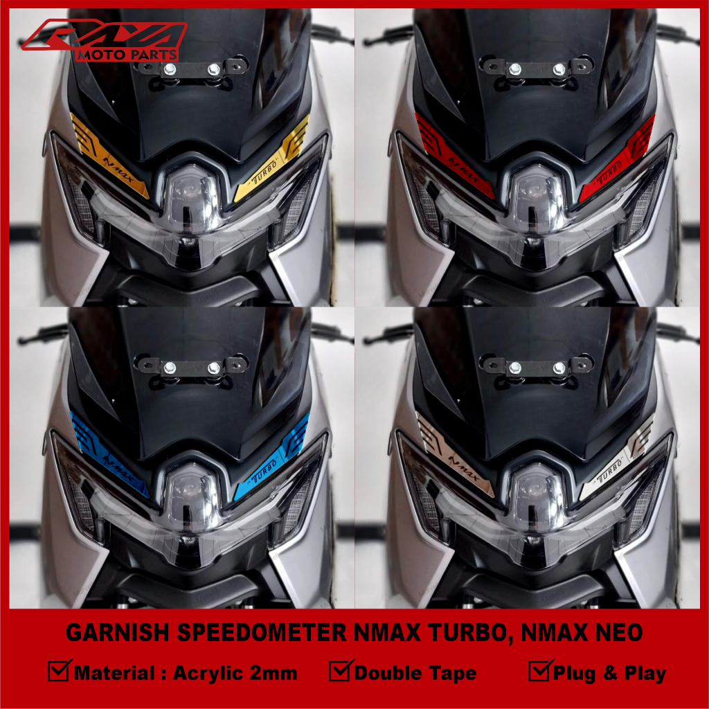Jual RAYA GARNISH HEADLAMP NMAX TURBO, NMAX NEO, NMAX NEO S AKSESORIS ...