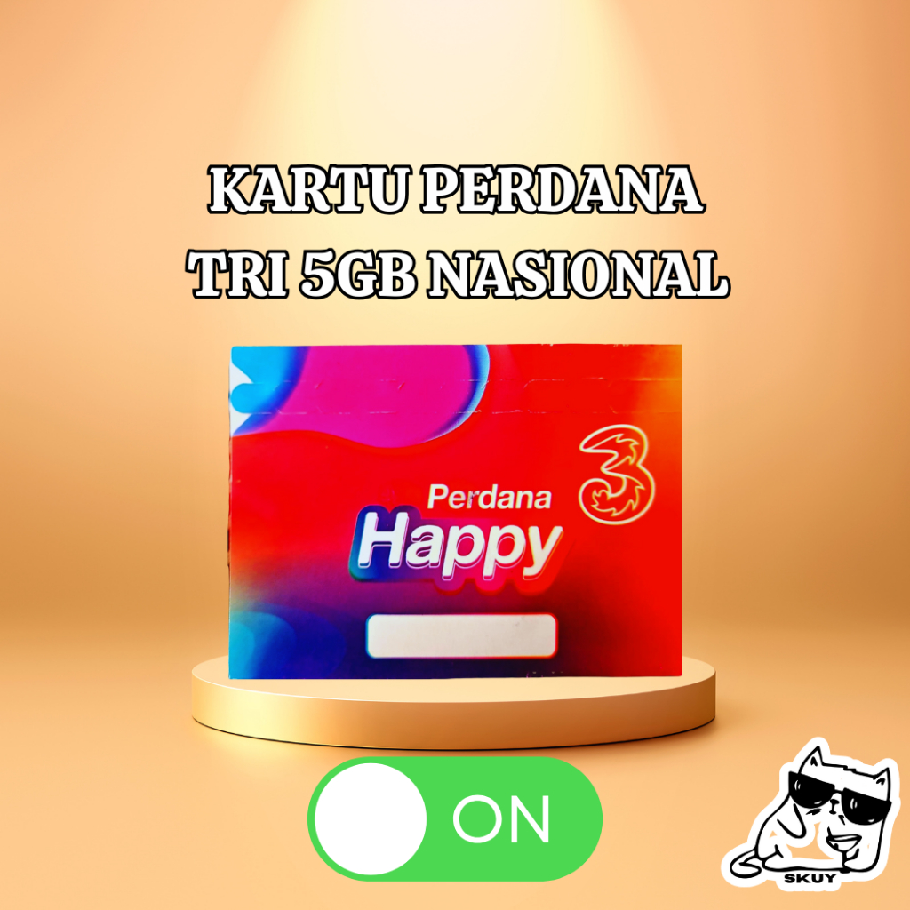 Jual Kartu Perdana Tri Kuota 5GB 30 Hari Nasional | Shopee Indonesia