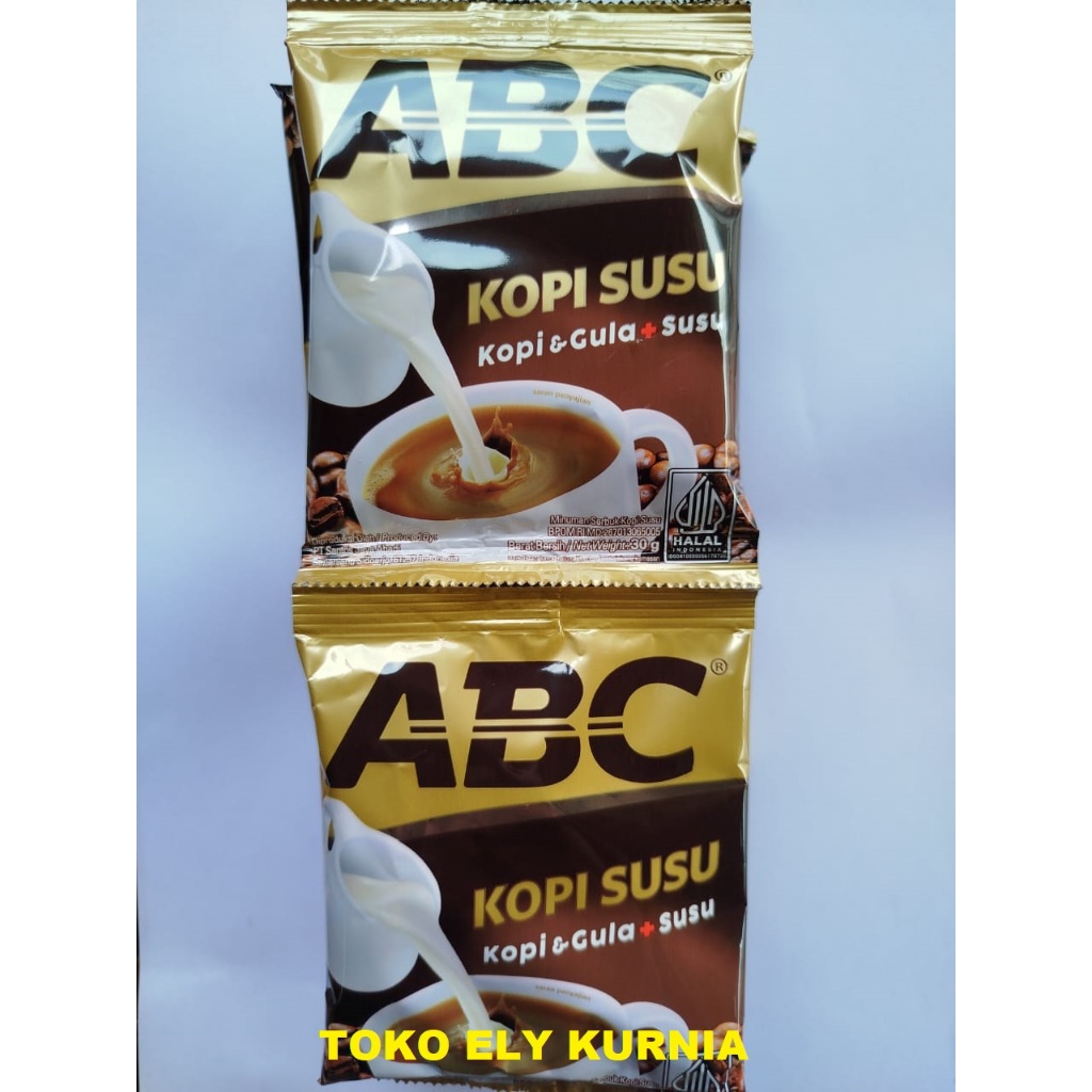 Jual Kopi ABC Susu Renceng isi 10 Sachet | Shopee Indonesia
