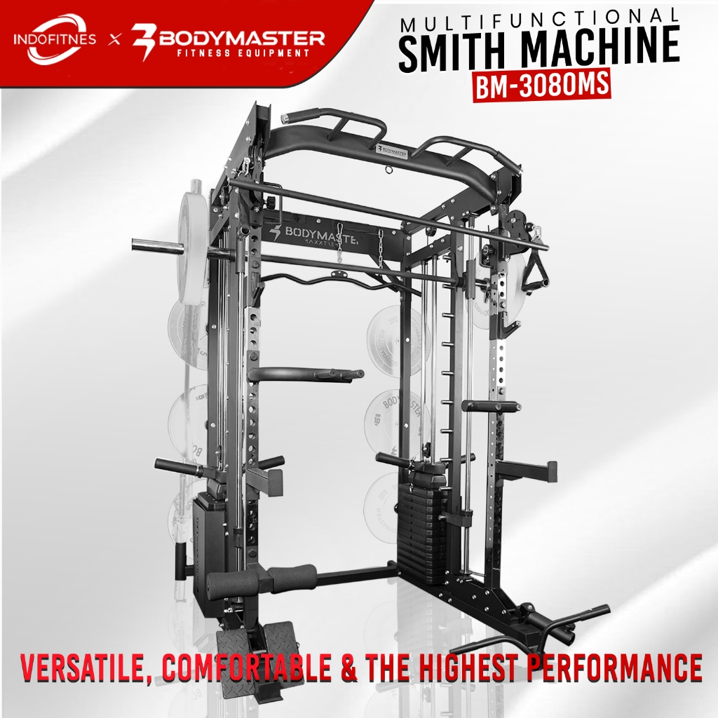 Jual PAKET BODYMASTER Smith Machine Functional Trainer BM-3080MS ...