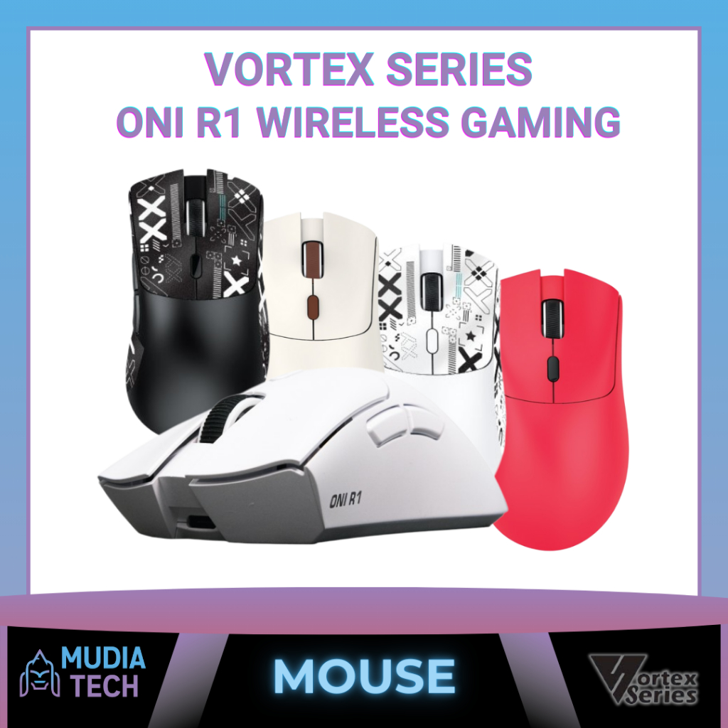 Jual MOUSE VORTEX SERIES ONI R1 WIRELESS GAMING | Lightweight ...