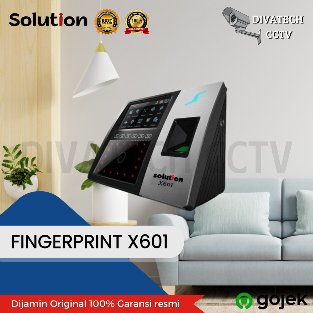 Jual FINGERPRINT MESIN ABSENSI SOLUTION X601 | Shopee Indonesia