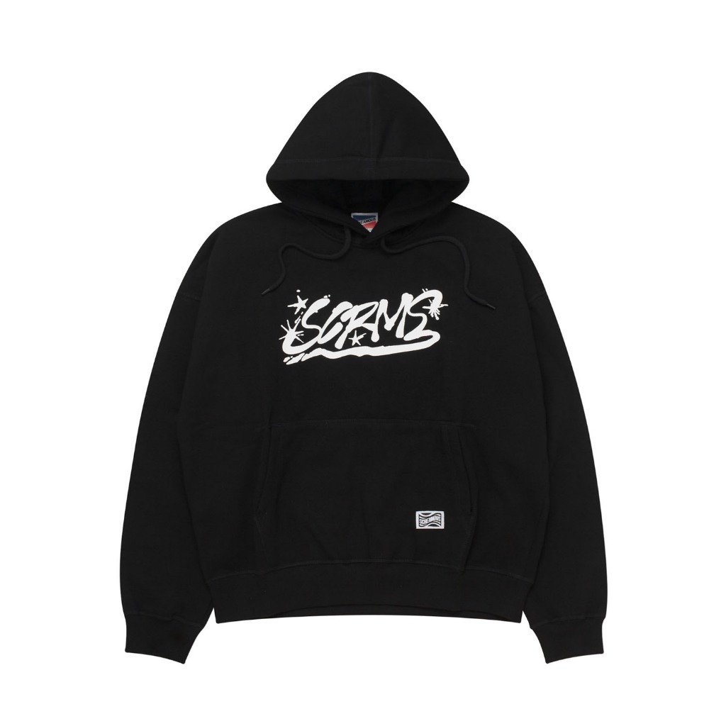 Jual Screamous Sweater Pria Pullover Hoodie Oversize MAZE BLACK ...