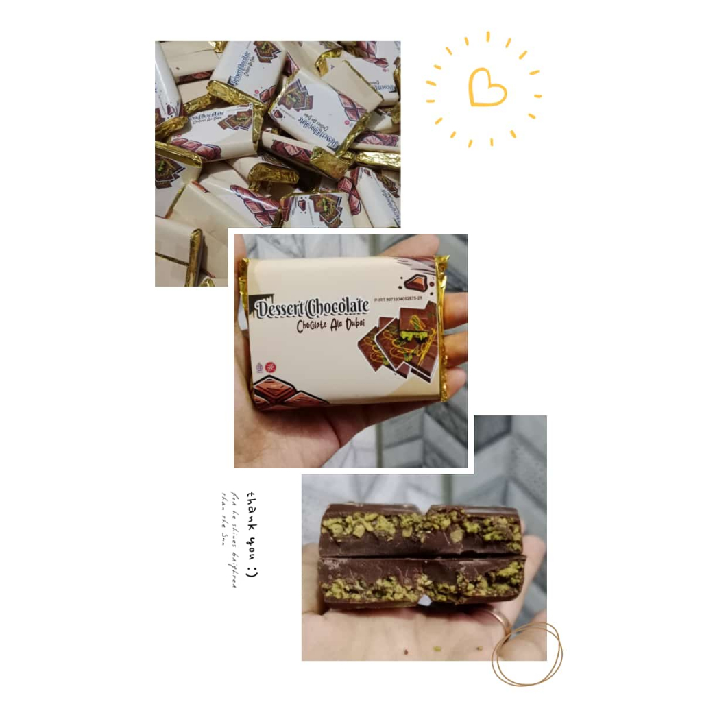 Jual Coklat Dubai / Coklat Kunafe Mini / Dubai Coklat Viral | Shopee ...