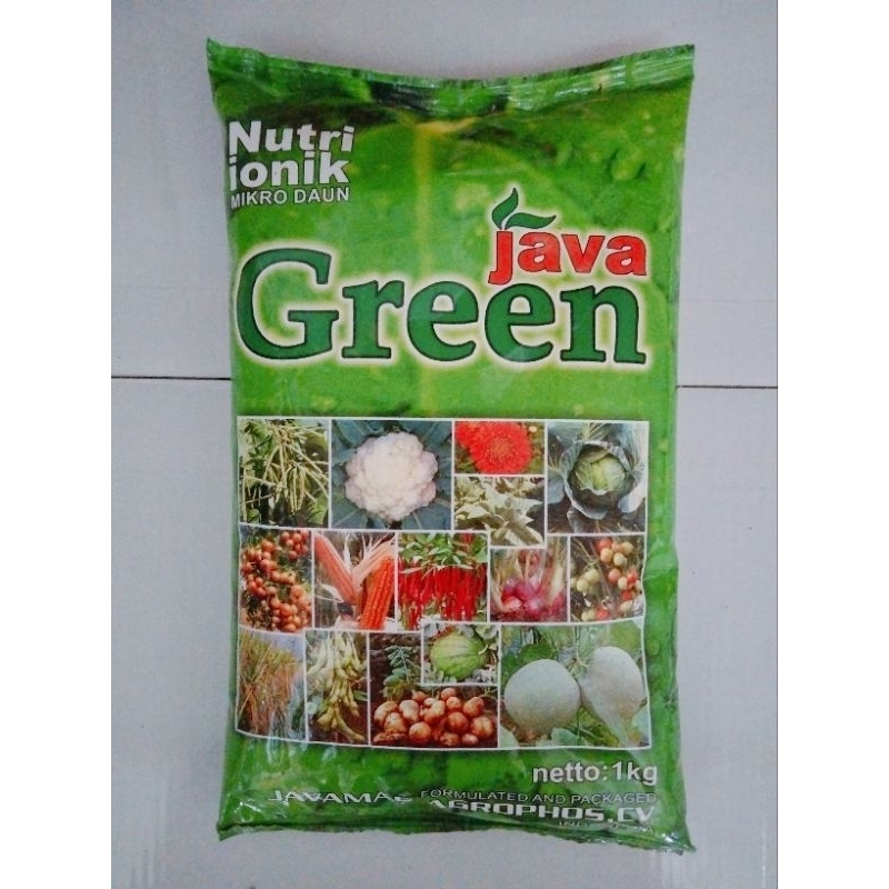 Jual Pupuk Java Green Nutri ionik mikro daun 1kg | Shopee Indonesia