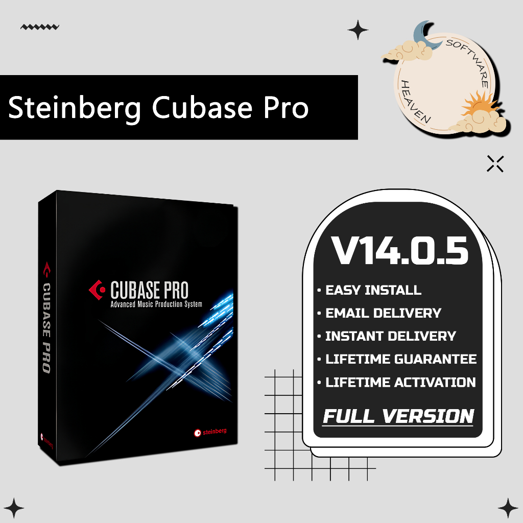 Jual Win Mac Steinberg Cubase Pro 14 0 5 Full Version Versi Terbaru