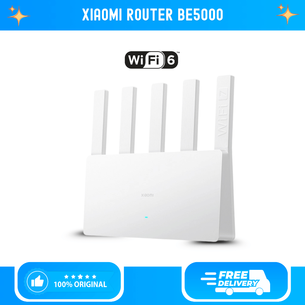 Jual Xiaomi Router BE5000 Wi-Fi 7 2.4/5GHz Dual-Frequency Mesh 2.5G ...