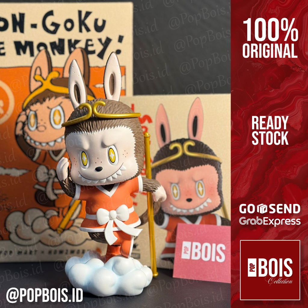 Jual Pop Mart Labubu Son Goku Monkey King The Monkey limited item ...