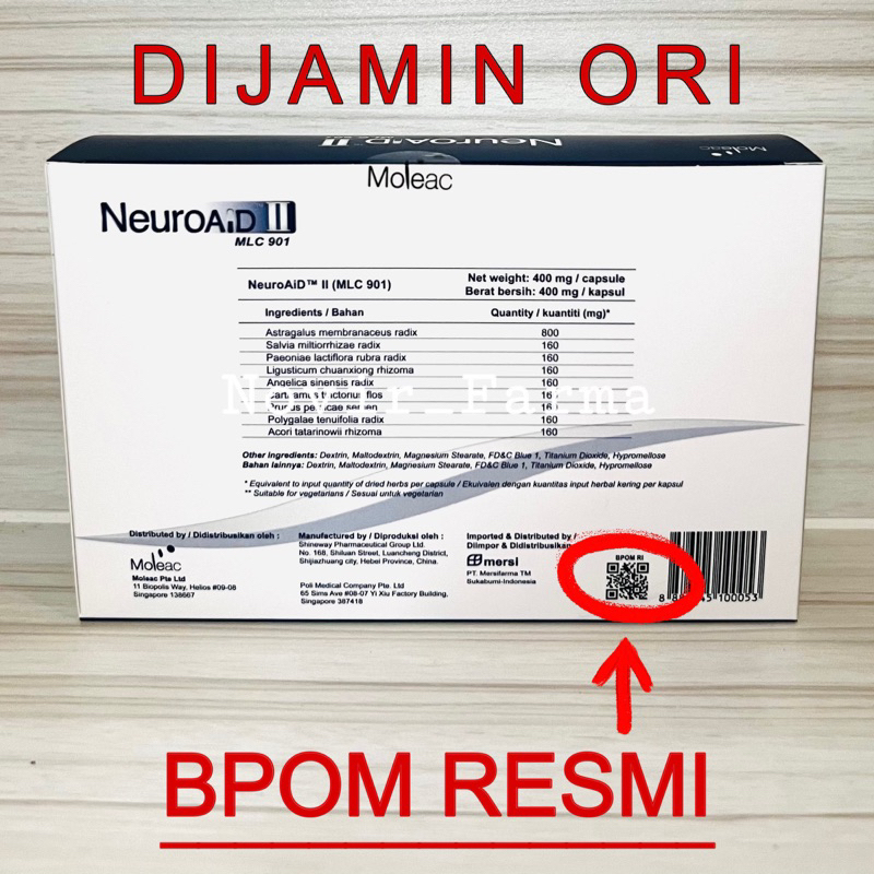 Jual Neuroaid II MLC 901 Box | Shopee Indonesia