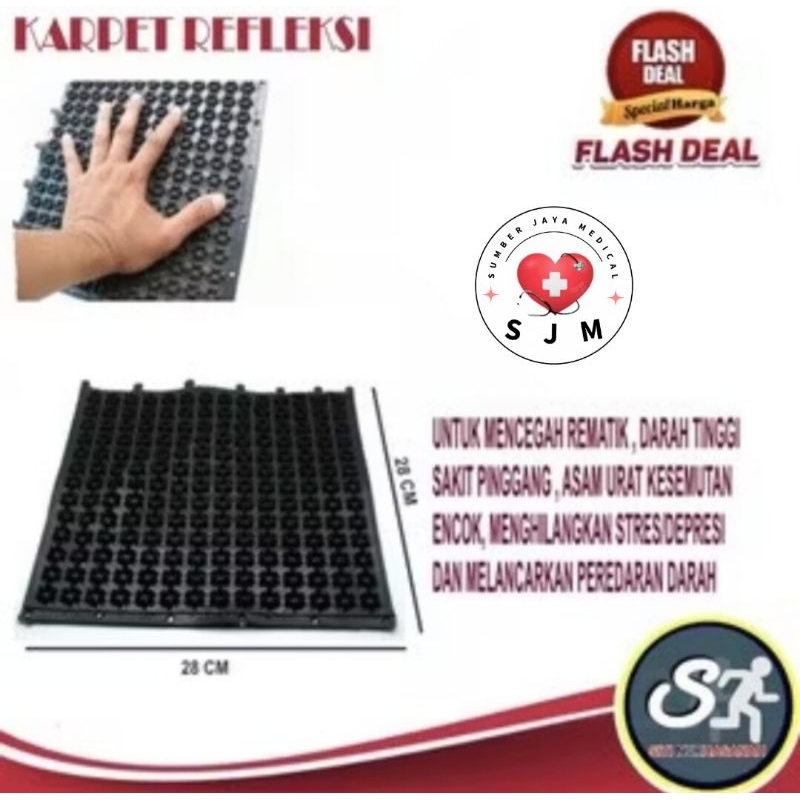 Jual KARPET REFLEKSI / FOOT REFLEXTION ( Alat Terapi, Pijat kaki, Alas Kaki) | Shopee Indonesia