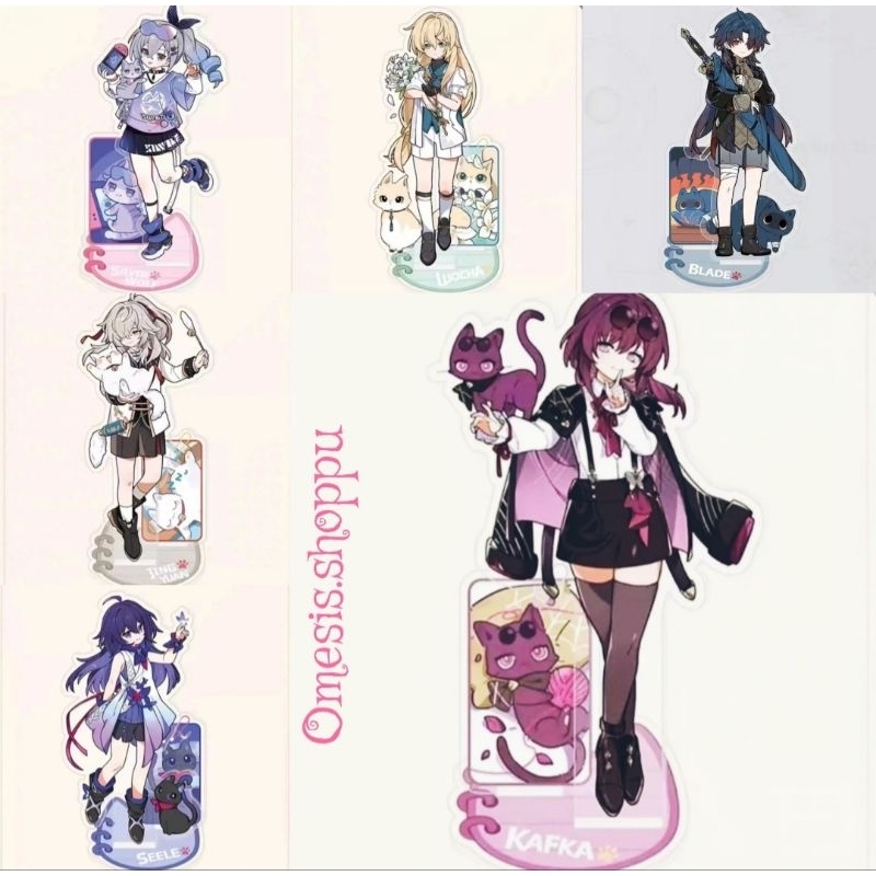 Jual [READY] OME standee stand akrilik 7cm Honkai Star Rail Kafka ...