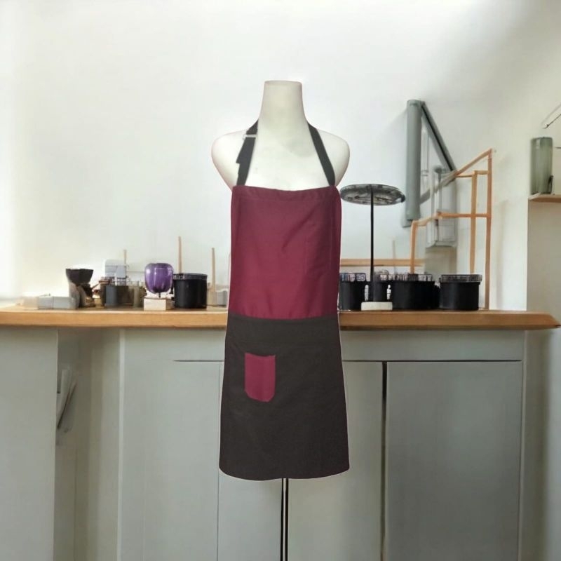 Jual Apron Celemek Waiters Barista | Shopee Indonesia