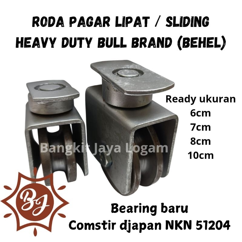 Jual Roda Pagar Lipat Heavy Duty Roda Pintu Pagar Sliding Roda Sliding ...