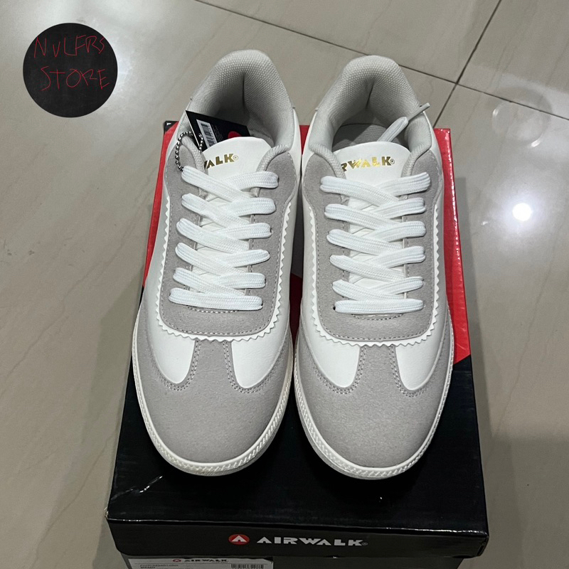 Jual Airwalk Bend White/Grey 100% Original | Shopee Indonesia