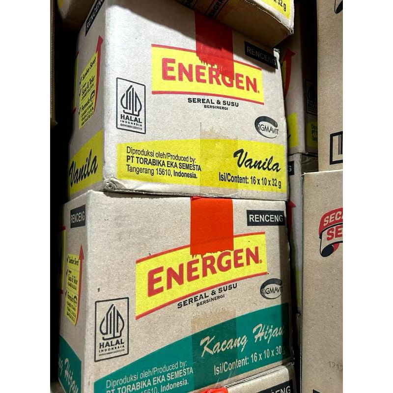 Jual ENERGEN SEREAL 1 DUS ISI 16RCG | Shopee Indonesia