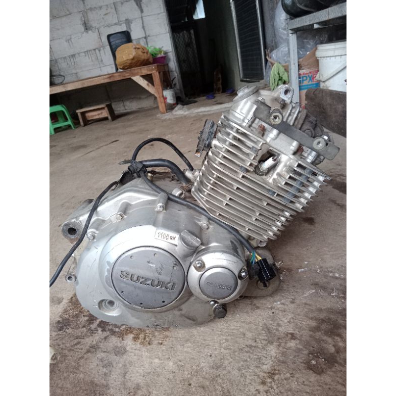 Jual Mesin suzuki thunder 125cc Mesin bawah saja bagian bawah | Shopee ...