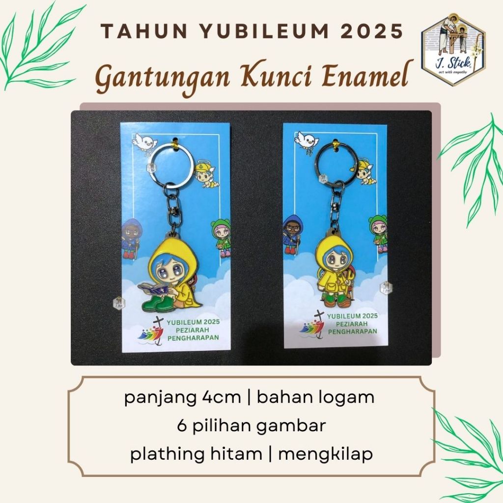 Jual GANTUNGAN KUNCI, Seri TAHUN YUBELIUM 2025, LUCE & Friends | Shopee ...