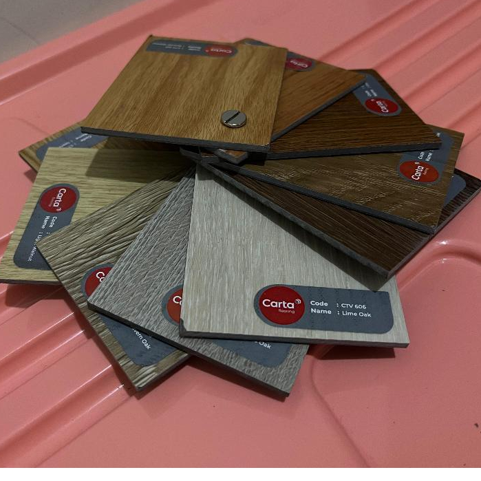 Jual Sample vinyl flooring CARTA - sample flooring lantai vinyl merek ...