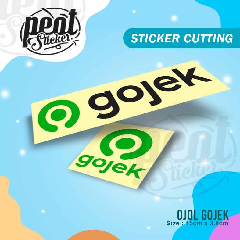 Jual Sticker logo Gojek Ojol Stiker Cutting | Shopee Indonesia