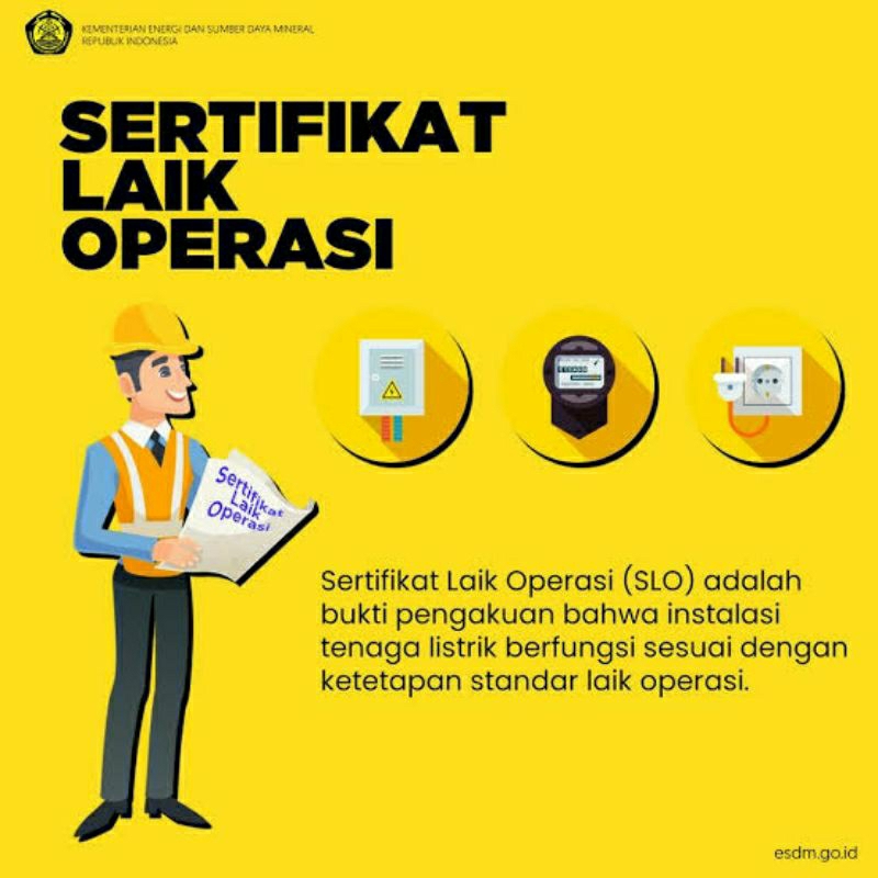 Jual SLO Sertifikat Laik Operasi Seluruh Indonesia Pasang Baru Pln ...