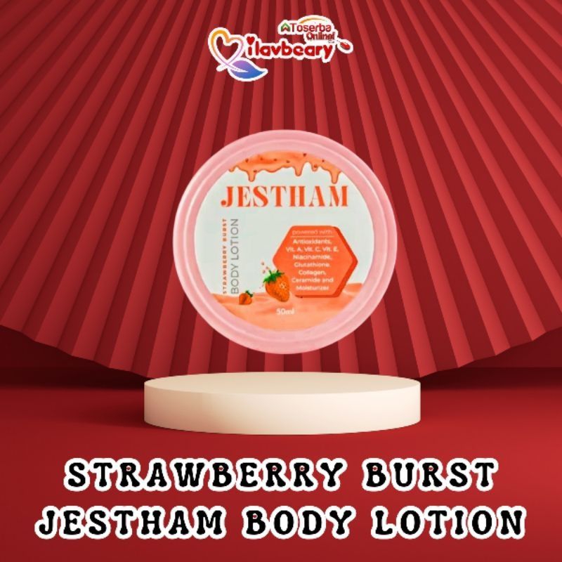 Jual Jestham Lotion Pink Strawberry With Double Formul | Shopee Indonesia