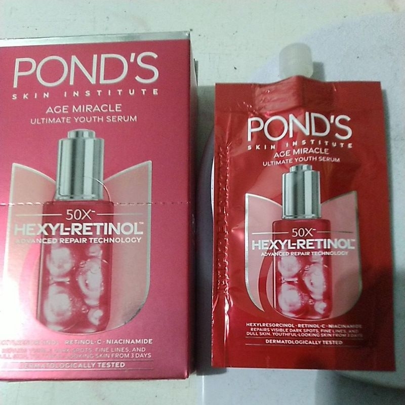 Jual Ponds age miracle Ultimate youth serum 50X HEXYL-RETINOL 7g ...