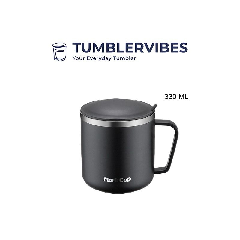 Jual GELAS KOPI MUG STAINLESS STEEL AESTHETICTAHAN PANAS SUS 304 ANTI TUMPAH 400ML | Shopee ...