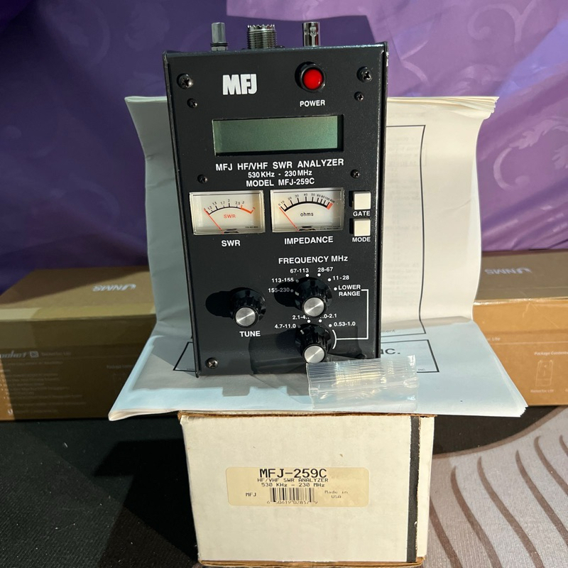 Jual MFJ-259C HF/VHF SWR Analyzer Original | Shopee Indonesia