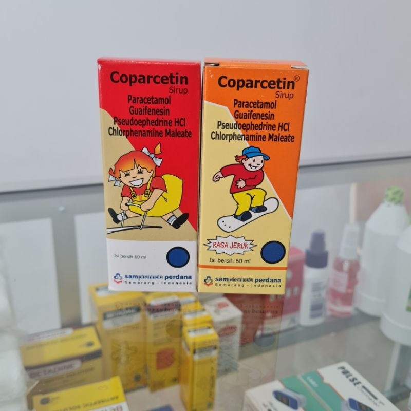 Jual Coparcetin Sirup / Paracetamol Guaifenesin Pseudoephydrine HCl ...