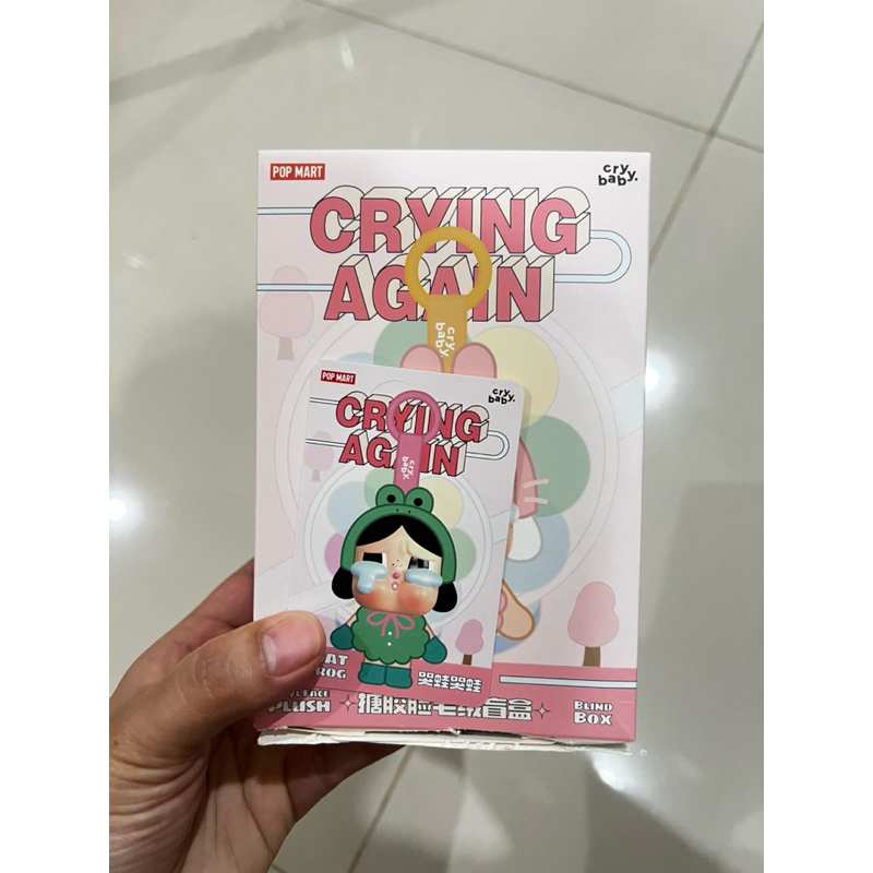 Jual CRY BABY AGAIN WATH A FROG ( READY STOCK ) POP MART ORIGINAL ...