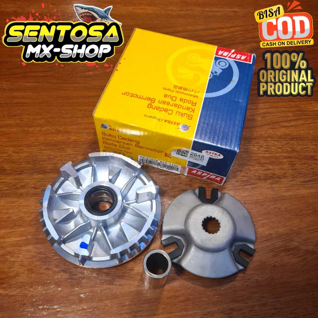 Jual [ ASPIRA ] RUMAH ROLLER SET / PULLEY YAMAHA MIO | MIO SOUL | NOUVO ...