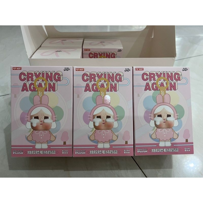 Jual POPMART CRY BABY CRYING AGAIN ORIGINAL POP MART CHINA | Shopee ...