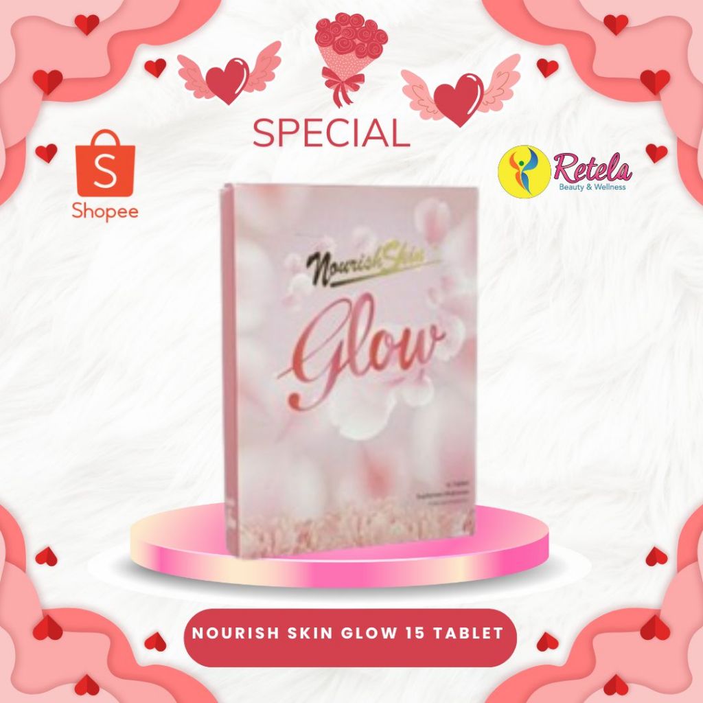 Jual Nourish Skin Glow 15 Tablet Shopee Indonesia