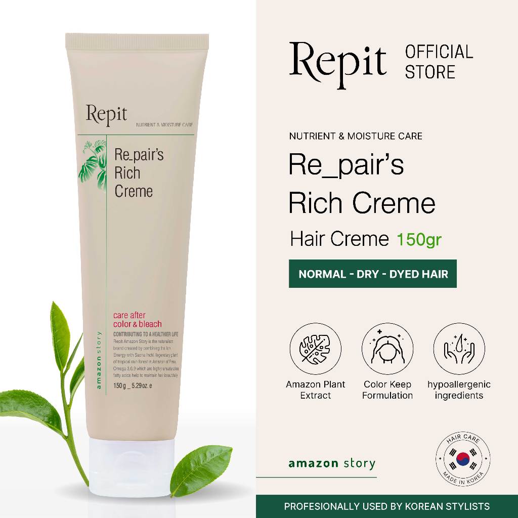 Jual Repit Amazon Story Repair’s Rich Crème Anti Split Ends - Krim ...