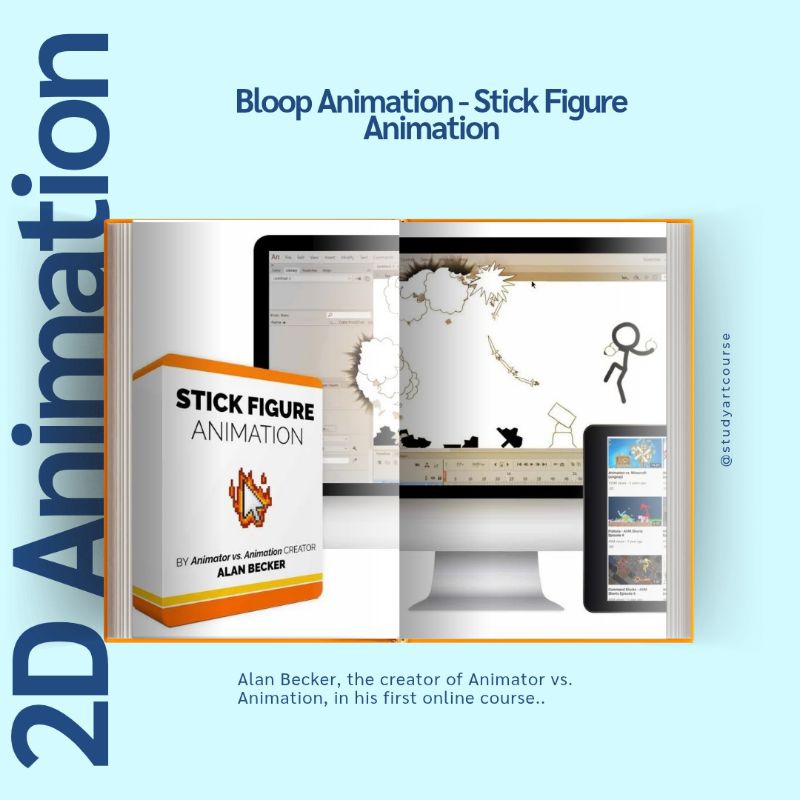 Jual 2D animation. Bloop Animation - Stick Figure Animation | Shopee ...