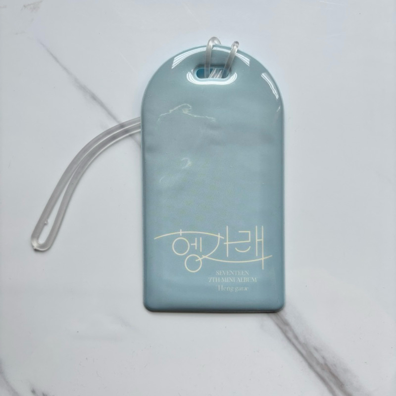 Jual [READY STOCK] SEVENTEEN Official Merch Henggarae Luggage Tag Name ...