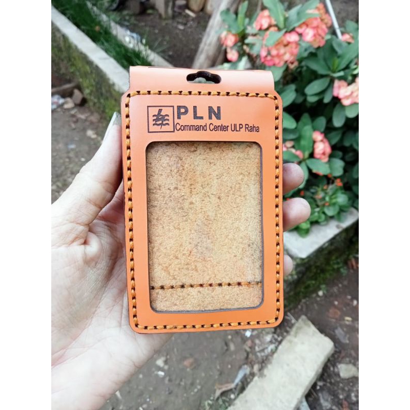 Jual ID CARD KULIT CUSTOM PLN/NUSA DAYA/UP3 | Shopee Indonesia