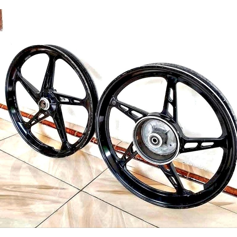 Jual VELG JUPITER Z BURHAN ORIGINAL ASLI COPOTAN MOTOR NORMAL AMAN ...