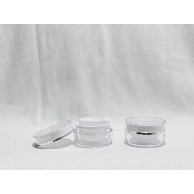 Jual pot cream 30gr transparan putih elegant | Shopee Indonesia