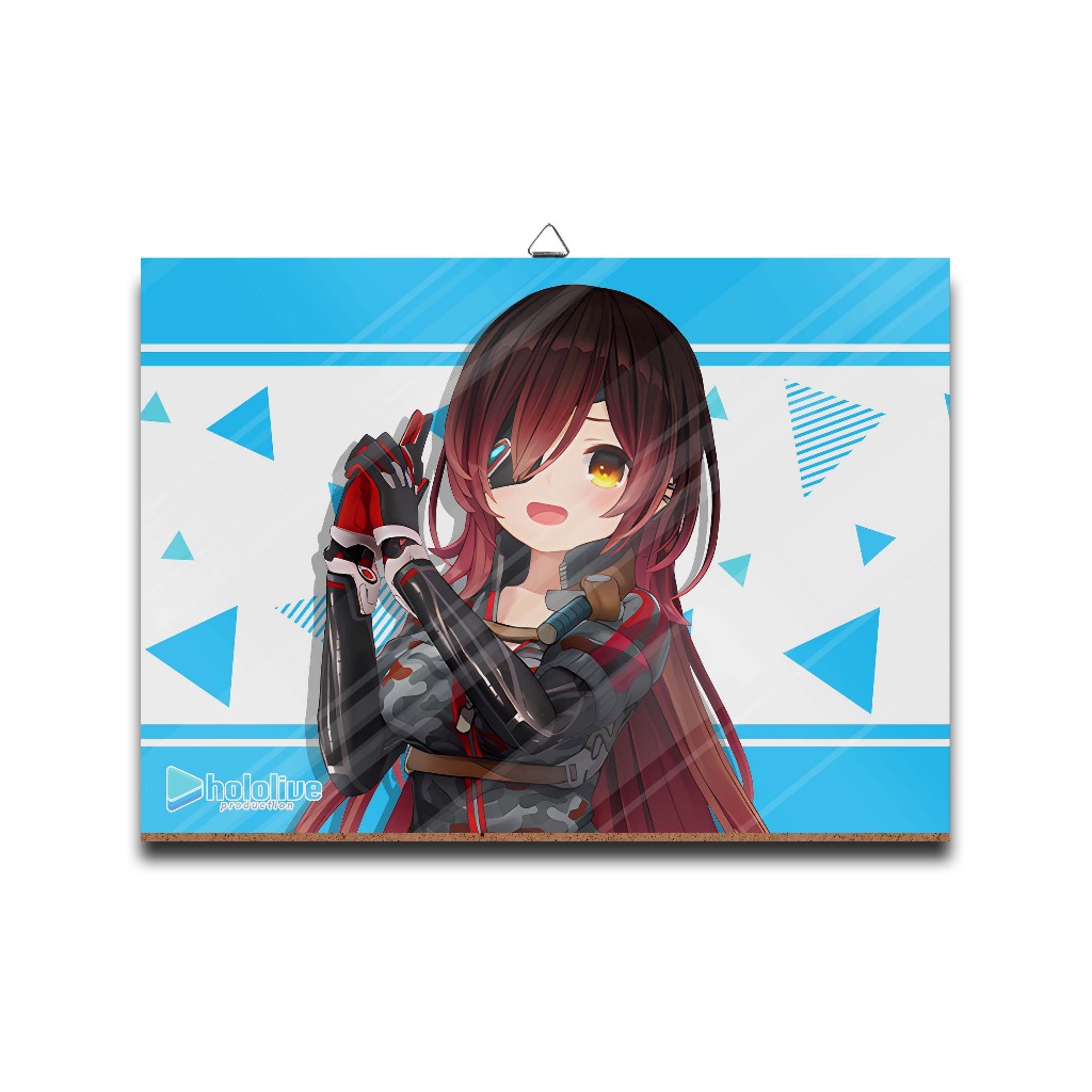 Jual Poster dinding kayu anime vtuber ROBOCO SAN BASIC - HOLOLIVE ...