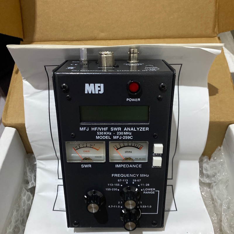 Jual MFJ-259C HF/VHF SWR Analyzer Original | Shopee Indonesia