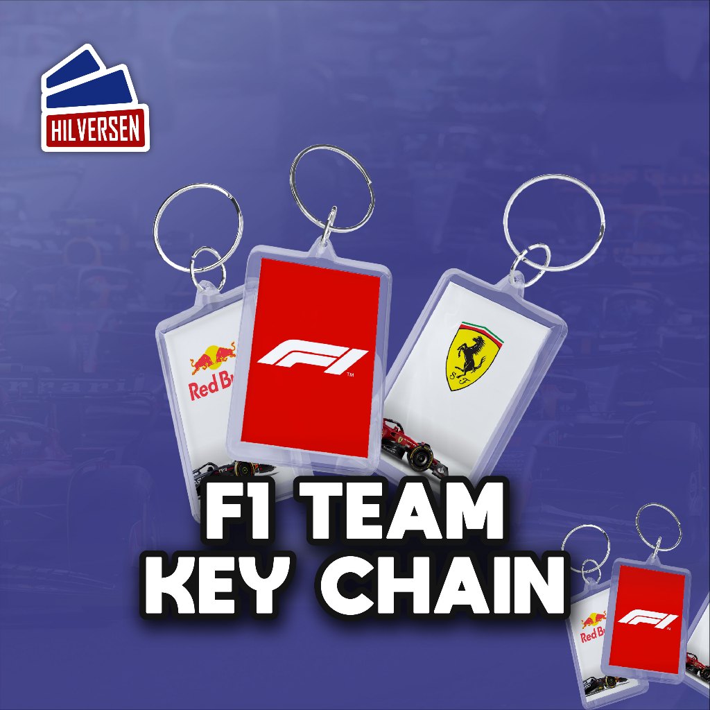 Jual Ganci Formula 1 Akrilik - Key Chain F1 Racing Team Car [ Ready ...