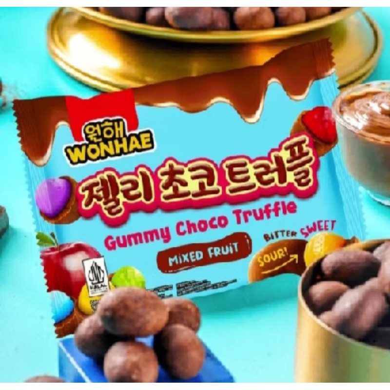 Jual WANHAE GUMMY CHOCO TRUFFLE 35 Gr,,, | Shopee Indonesia