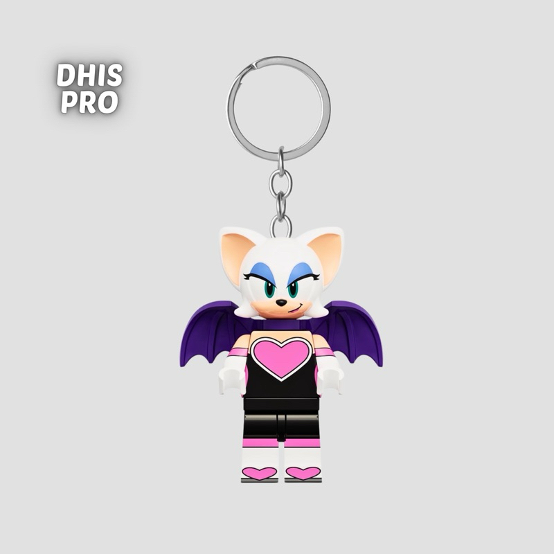Jual Dhis Project Gantungan Kunci LEGO Minifigure Rogue The Bat Sonic ...